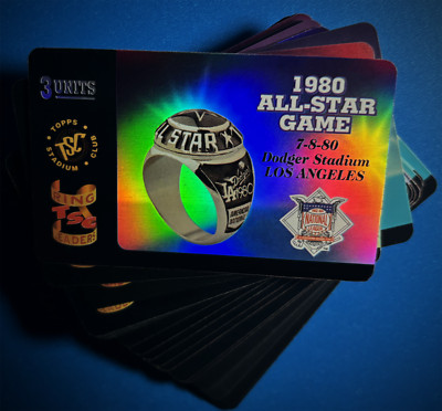 TSC Gold Ring Leaders (1994) All-Star Game Phone Cards, HoloFoil & Base ...