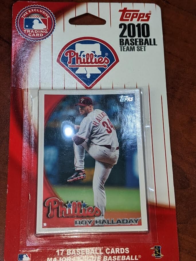 2010 Topps Baseball Philadelphia Phillies Team Set 17 Cards Factory ...