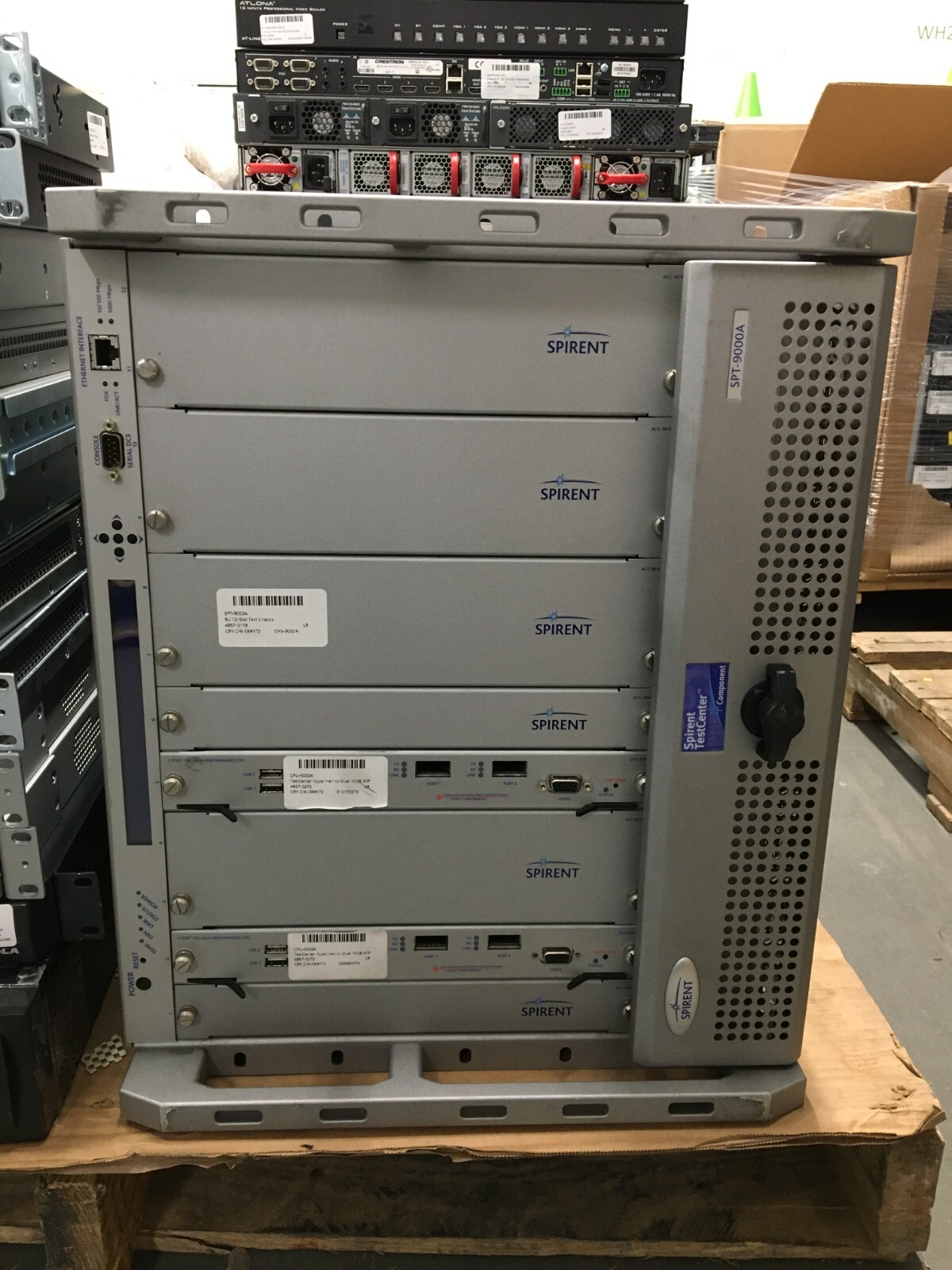 SPIRENT+SPT-9000A+9U+12-Slot+Test+Chassis+w%2FCTL-9002A+Controller+%26 ...