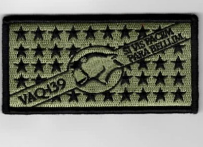 4" NAVY VAQ-139 FIELD OF STARS EMBROIDERED PATCH | eBay