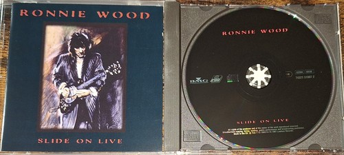RONNIE WOOD - SLIDE ON LIVE +2 BonusTracks CD ex Faces Rolling Stones ...
