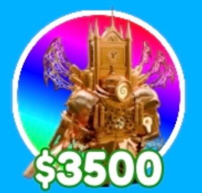 Toilet Tower Defense UPGRADED TITAN CLOCKMAN TTD ROBLOX CHEAPEST!!! | eBay