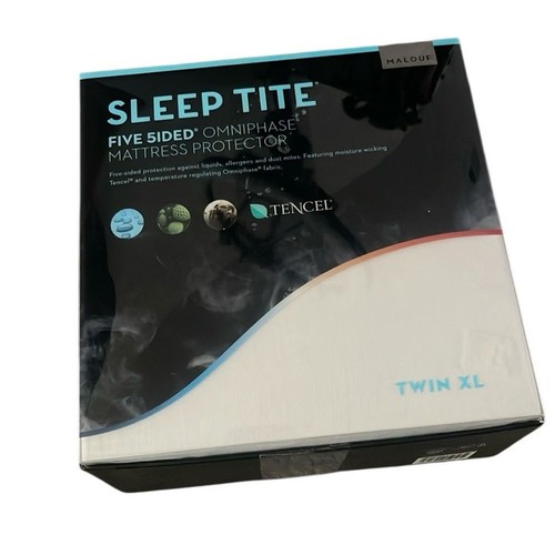 TWIN XL size mattress protector Sleep Tite Open Box Malouf | eBay
