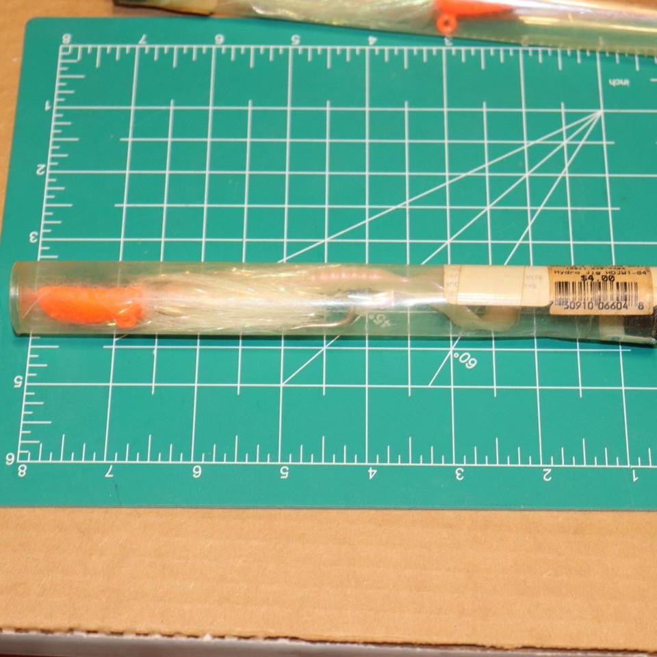 Lot of 6 Vintage Carolina Lures HDJW1-01 HYDRO JIG New in Tubes | eBay