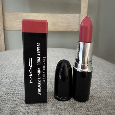 MAC Lustreglass Lipstick - 560 FRIENDA - Full Size New In Box | eBay