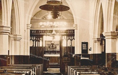 di66 cartolina cowling church,london | eBay