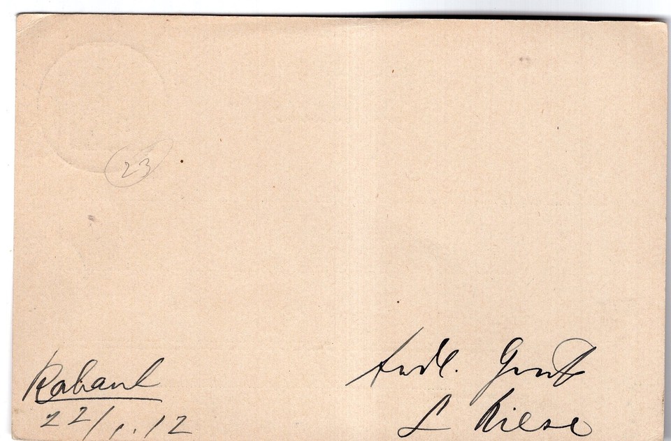 1912 German New Guinea Postal Card. | eBay