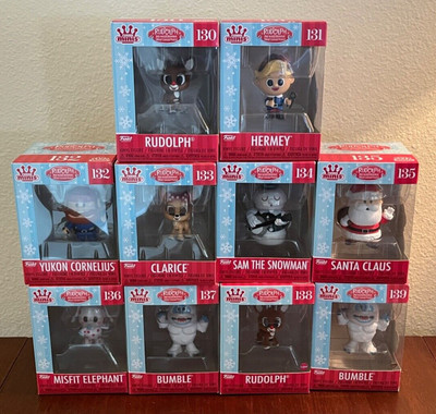 Funko Pops Minis Rudolph the Red Nosed Reindeer--You Pick! | eBay