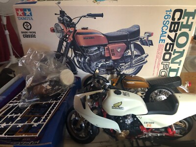 1/6 (2) Tamiya Honda 750 and 1100 Motorcycle model kits | eBay