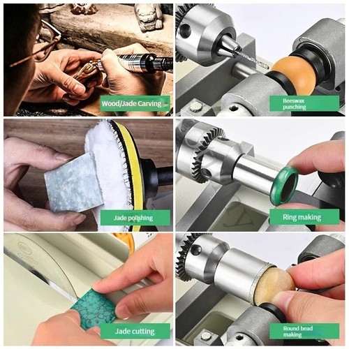 Bead Polishing Beeswax Cutting Saw Blade Small Round Bead Drilling All ...