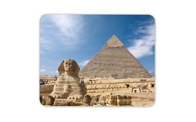 Sphinx Pyramid Mouse Mat Pad - Giza Egypt Pyramids Gift PC Computer ...
