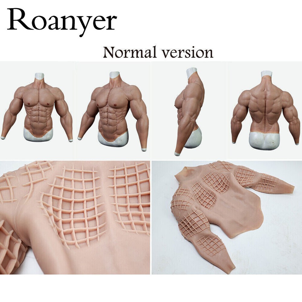 SMITIZEN Silicone Muscle Suit Fake Chest For Cosplay Costume | eBay