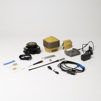 Topcon HiPer HR GNSS Receiver + Batteries, Charger, Tribrach, Antenna ...