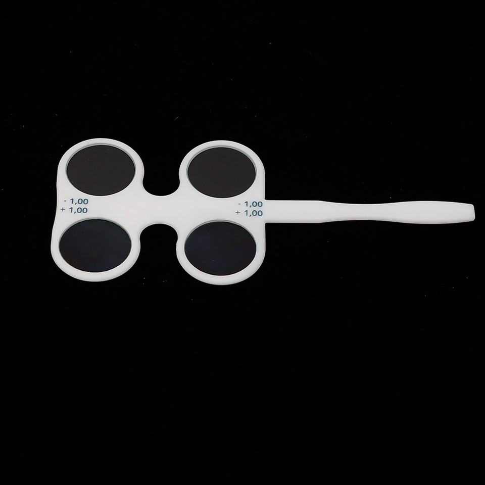Optometry Flip Trial Lens Set 4 Units Confirmation Flippers White ...
