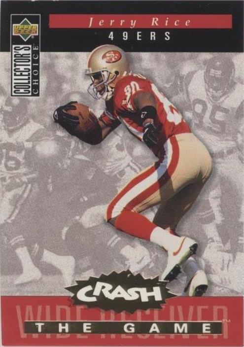 1994 Upper Deck Collector's Choice - Crash the Game Jerry Rice #C21 ...