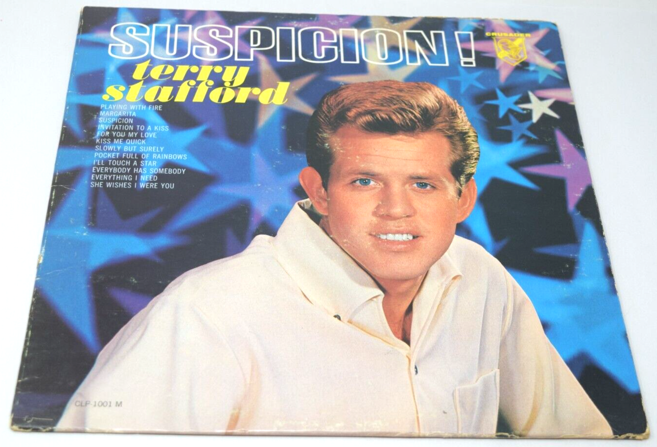 Terry Stafford Suspicion Crusader CLP1001 MONO VG | eBay