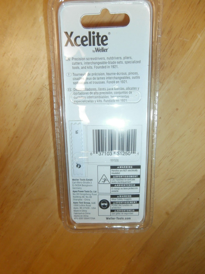 Xcelite 99-1 Amber Handle Fits 99- Series Blades 99-1VN,NEW | eBay