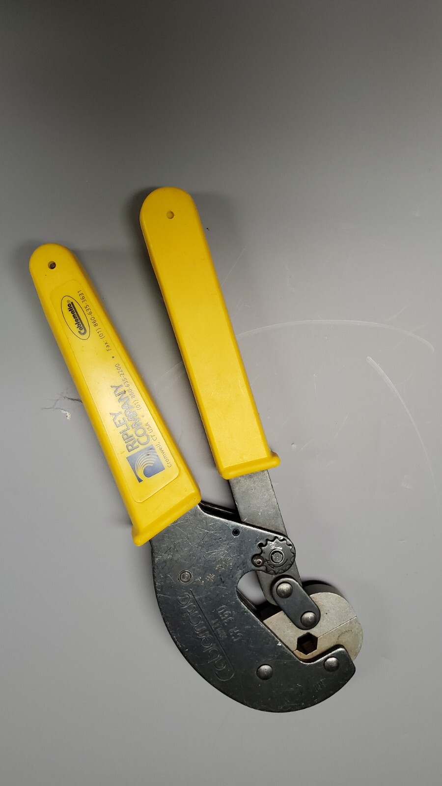 Ripley Cablematic Hex Crimp Tool CR360 Cable Crimper for sale online | eBay