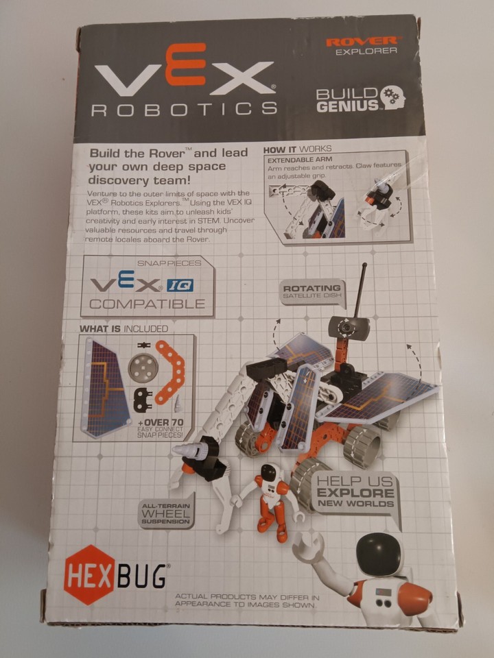 Hex Bug Vex Robotics Space Rover Explorer Construction Kit | eBay