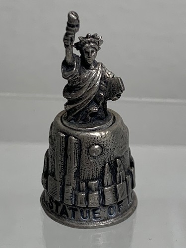 Statue Of Liberty Pewter Souvenir Thimble S3 | eBay