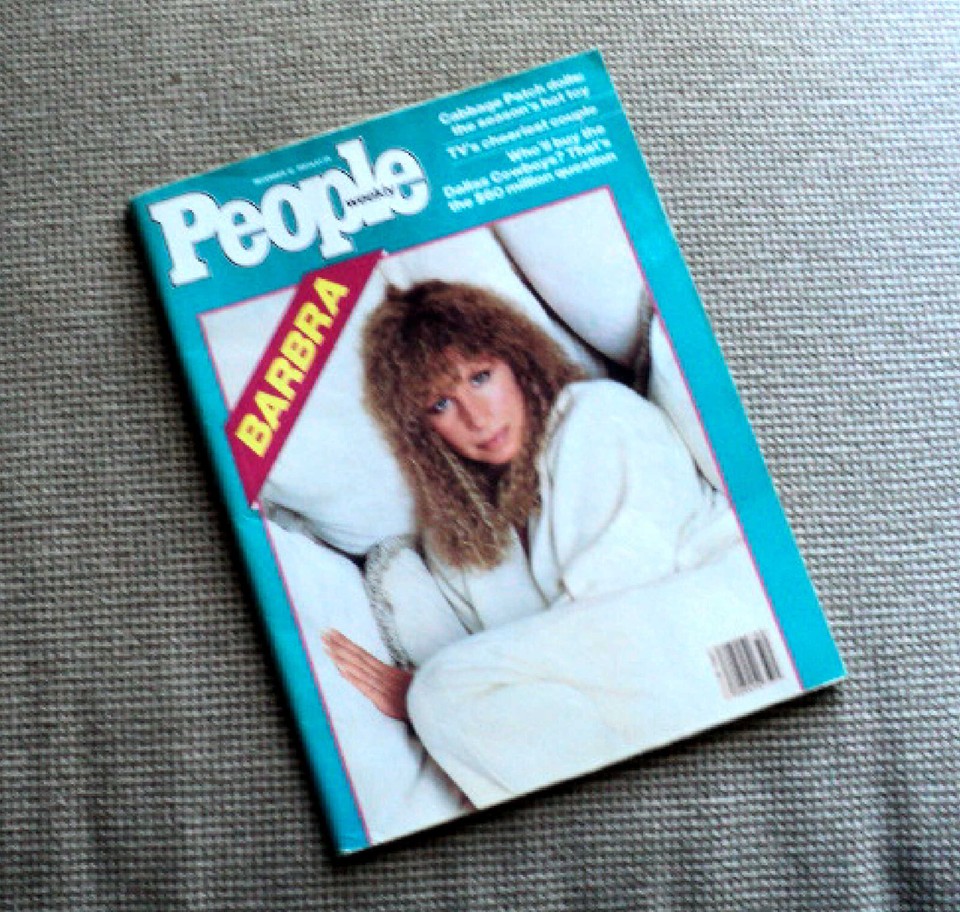 Rare 2 Barbra Streisand People Magazines 1977 & 1983 Kris Kristofferson ...