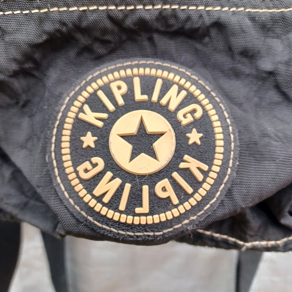 Kipling Vintage Bag Hiking Sports Roll Top Backpack Rucksack Waist ...