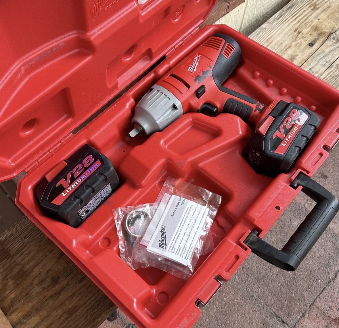 Milwaukee 0779-20 M28 1/2" Impact Wrench 28 Volt Cordless USA | eBay