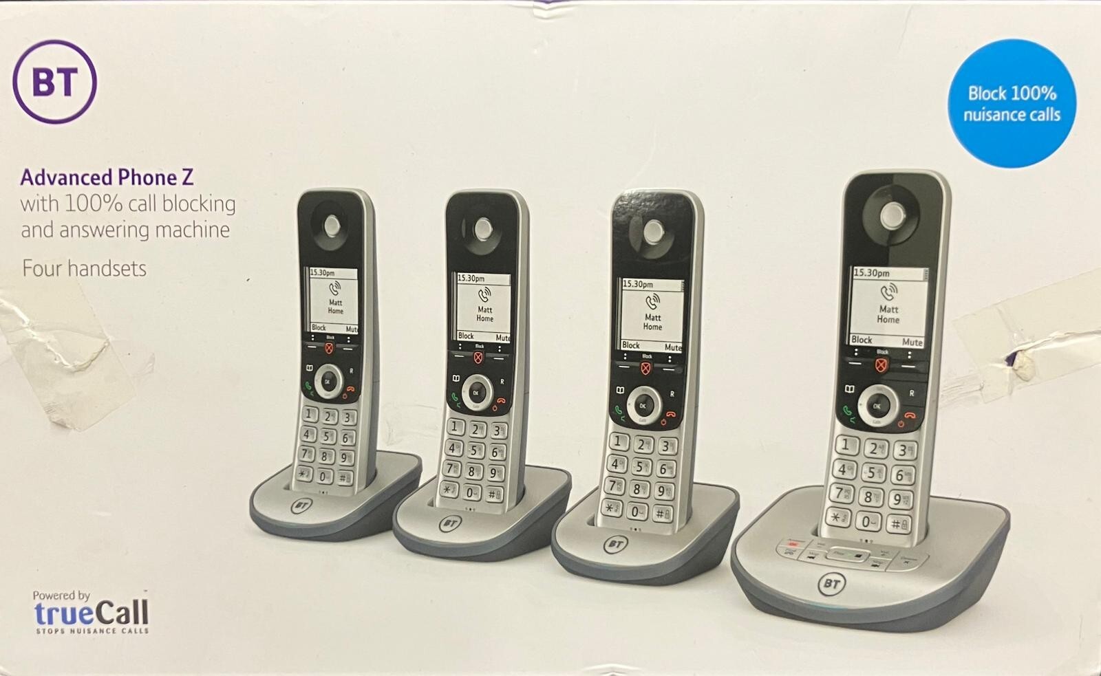 BT Advanced Phone Z - Quad Pack Answerphone | eBay UK