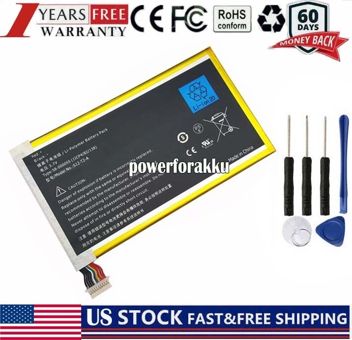 Internal Battery 58-000055 For Amazon Kindle Fire HD 7" 3rd Gen P48WVB4 ...