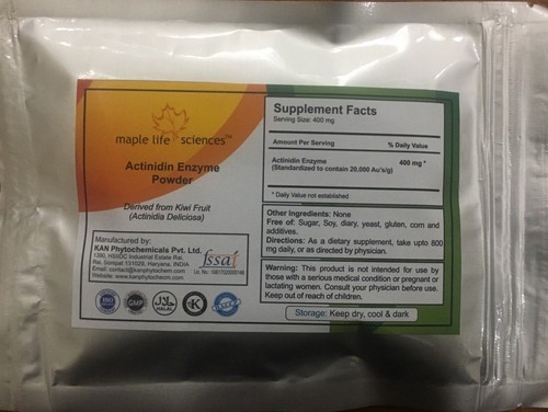 Actinidin Enzyme 20000 Au/g Kiwi Actinidia Deliciosa Helps Normalize ...