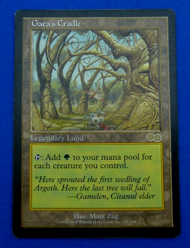 Gaea’s Cradle Urza’s Saga MTG Reserved List Legacy Commander EDH | eBay