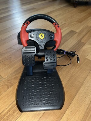 Thrustmaster 4060052 Red Legend Edition Ferrari Racing Wheel for PS3 ...