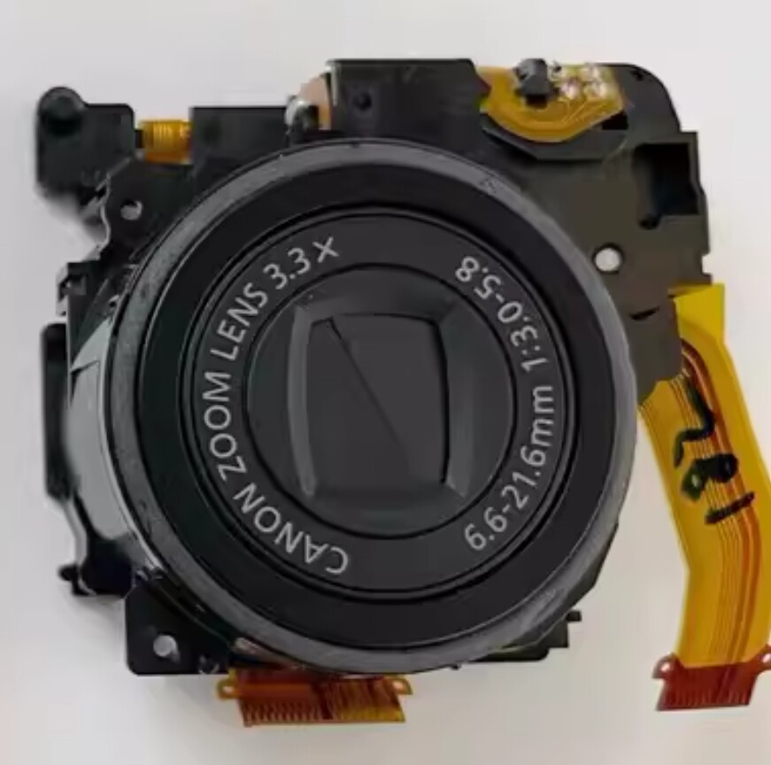1 PC New Black Lens For Canon PowerShot A480 A490 Digital Camera Repair ...