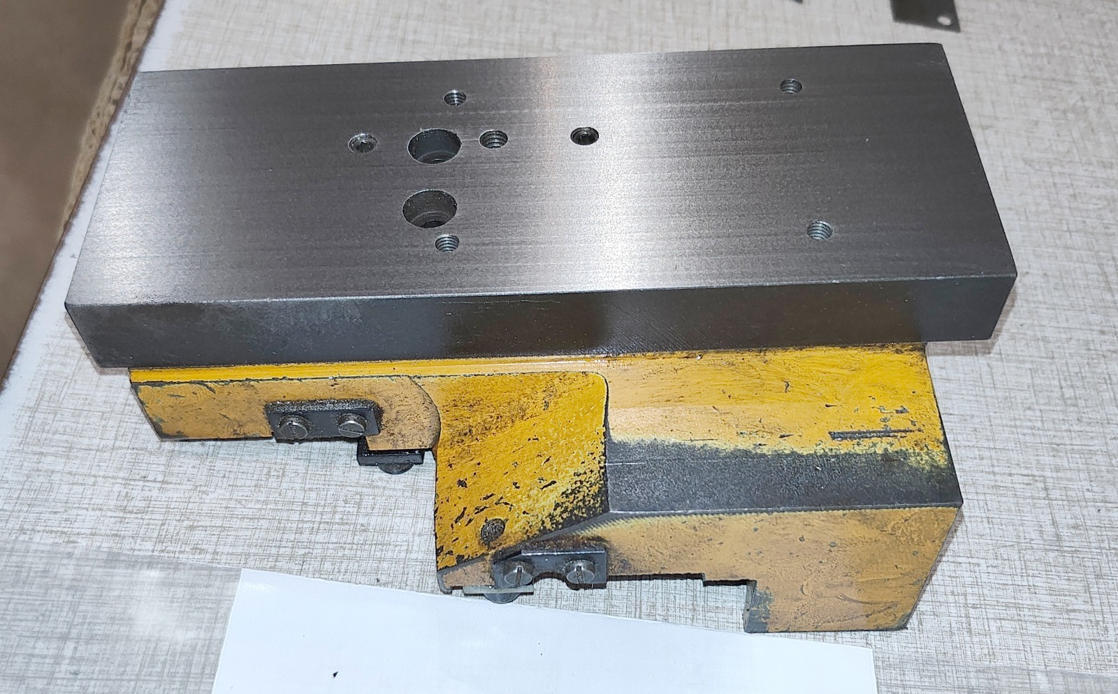 Emco Compact 5 CNC Lathe Cross Slide Table w/ Dovetail & Gibs E16Y | eBay