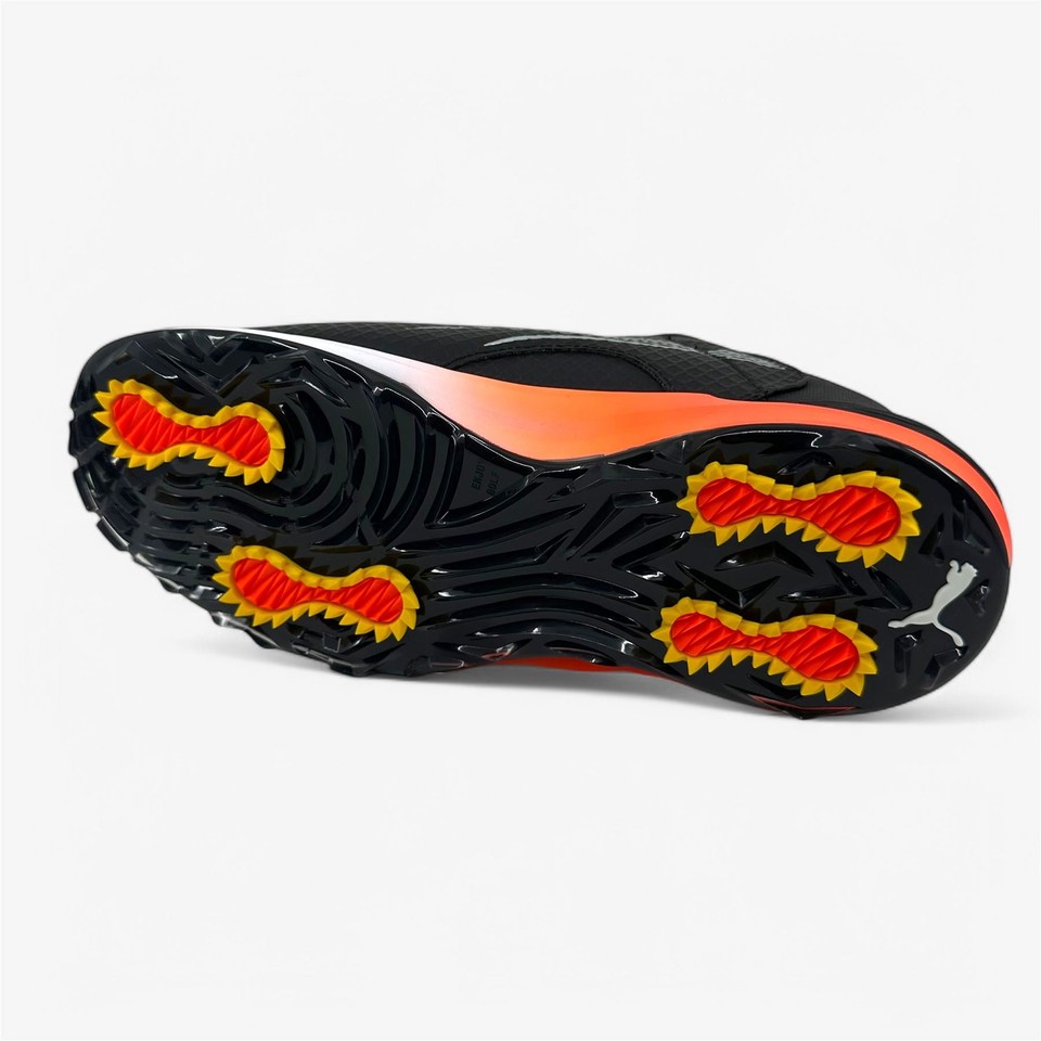 PUMA Phantomcat Nitro Disc Black Red Blast Mens Waterproof Golf Shoes ...