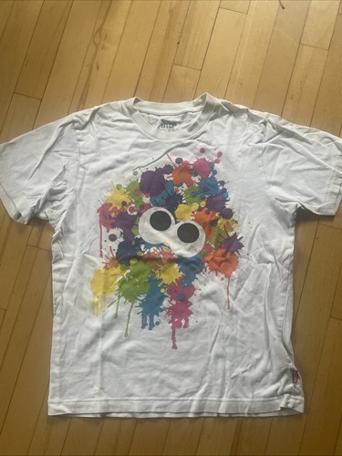 NWT Uniqlo T-Shirt X Splatoon Nintendo Collab White RARE UTGP 2017 ...