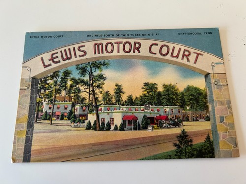 Lewis Motor Court Chattanooga Tennessee TN Postcard | eBay