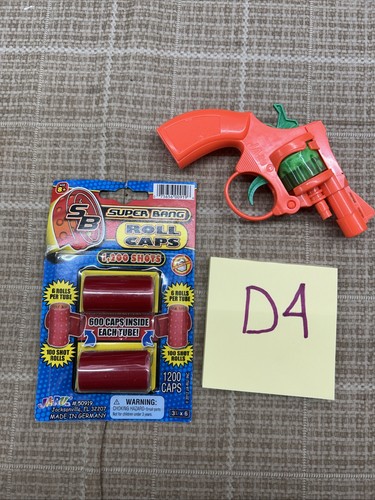 NIB SEALED ''SUPER BANG'' Cap Rolls 1200 Total Shots - With Toy | eBay