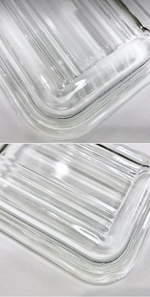 PYREX 501-B Homestead Speckled Refrigerator Dish Ribbed Lid Vtg -lid ...