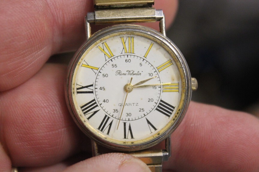 Vintage Rene Valentin Quartz Dress Watch | eBay