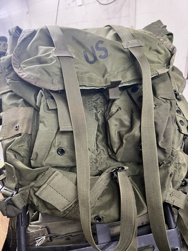 US Military Medium Woodland ALICE Pack With Straps, Frame And Kidney ...