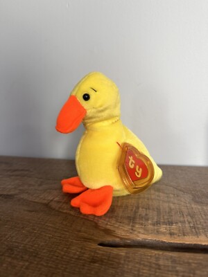 SUPER RARE! QUAKER | WINGLESS | Ty Beanie Baby | 2 Gen Hang Tag ...