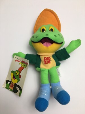 1997 Dig 'Em Frog Smacks Kellogg's Bean Bag Breakfast Bunch Plush 9 ...