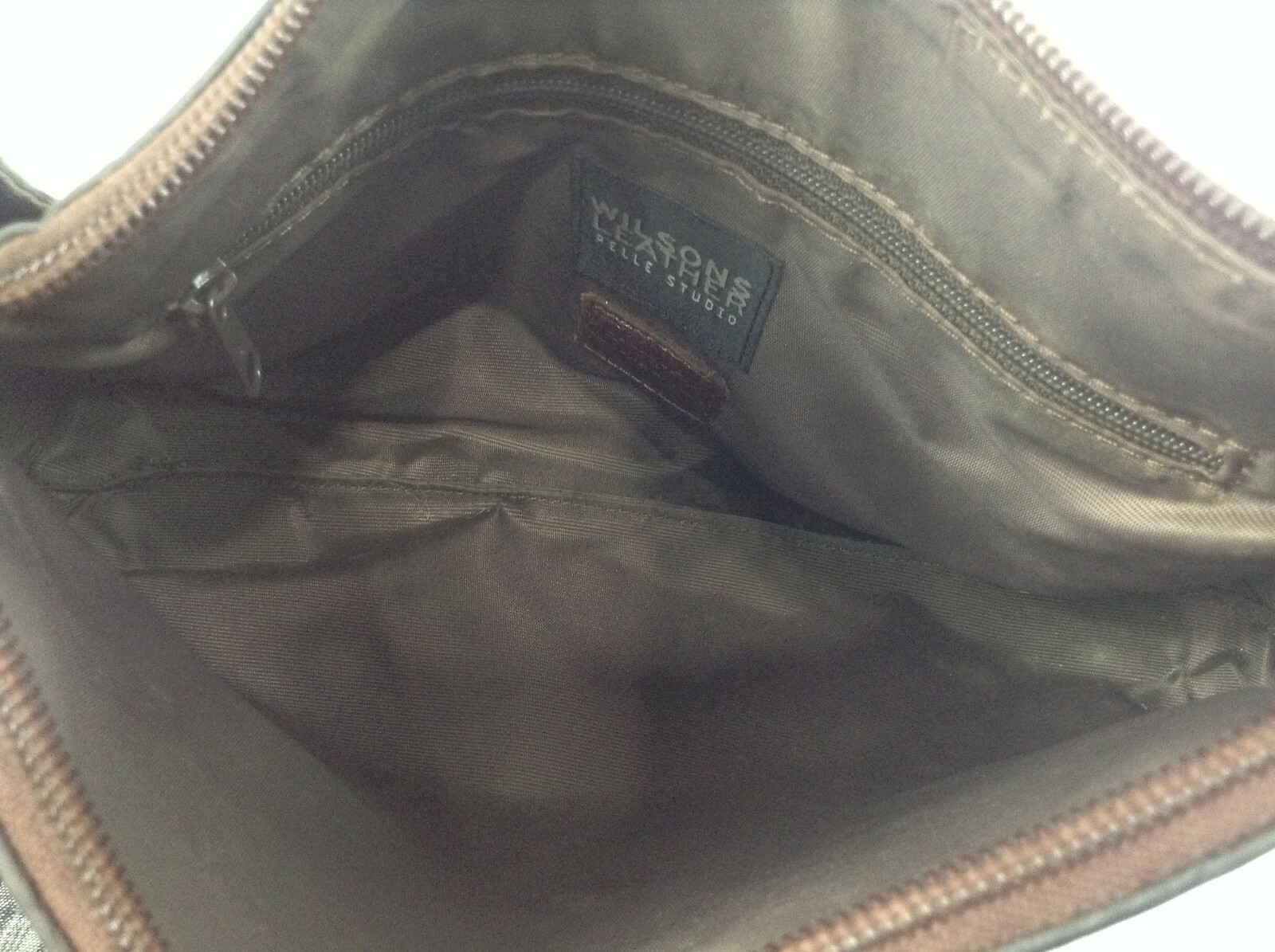 Wilsons Leather PELLE Studio Purse Italian Leather Br… - Gem