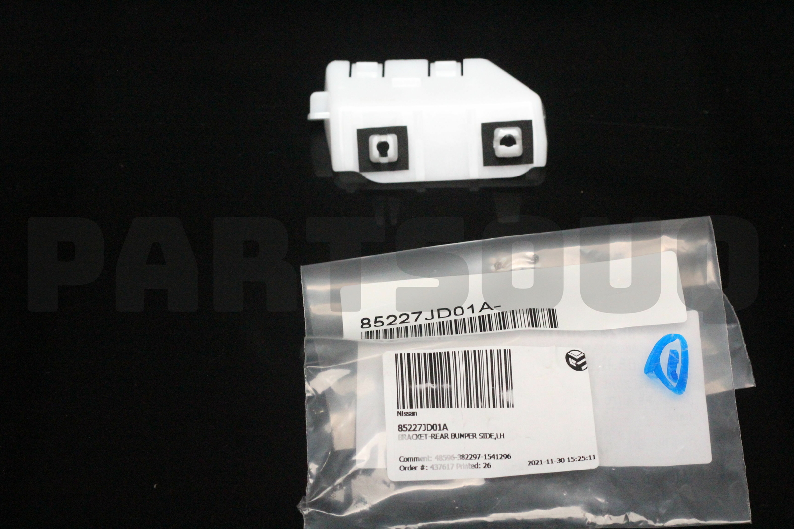 85227JD01A Genuine Nissan BRACKET-REAR BUMPER SIDE,LH 85227-JD01A | eBay