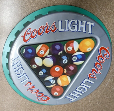 Coors Light Billiards Light