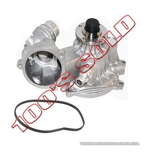 ENGINE WATER PUMP + GASKET 11517586780 for BMW E65 E66 745i 745Li 760 i ...