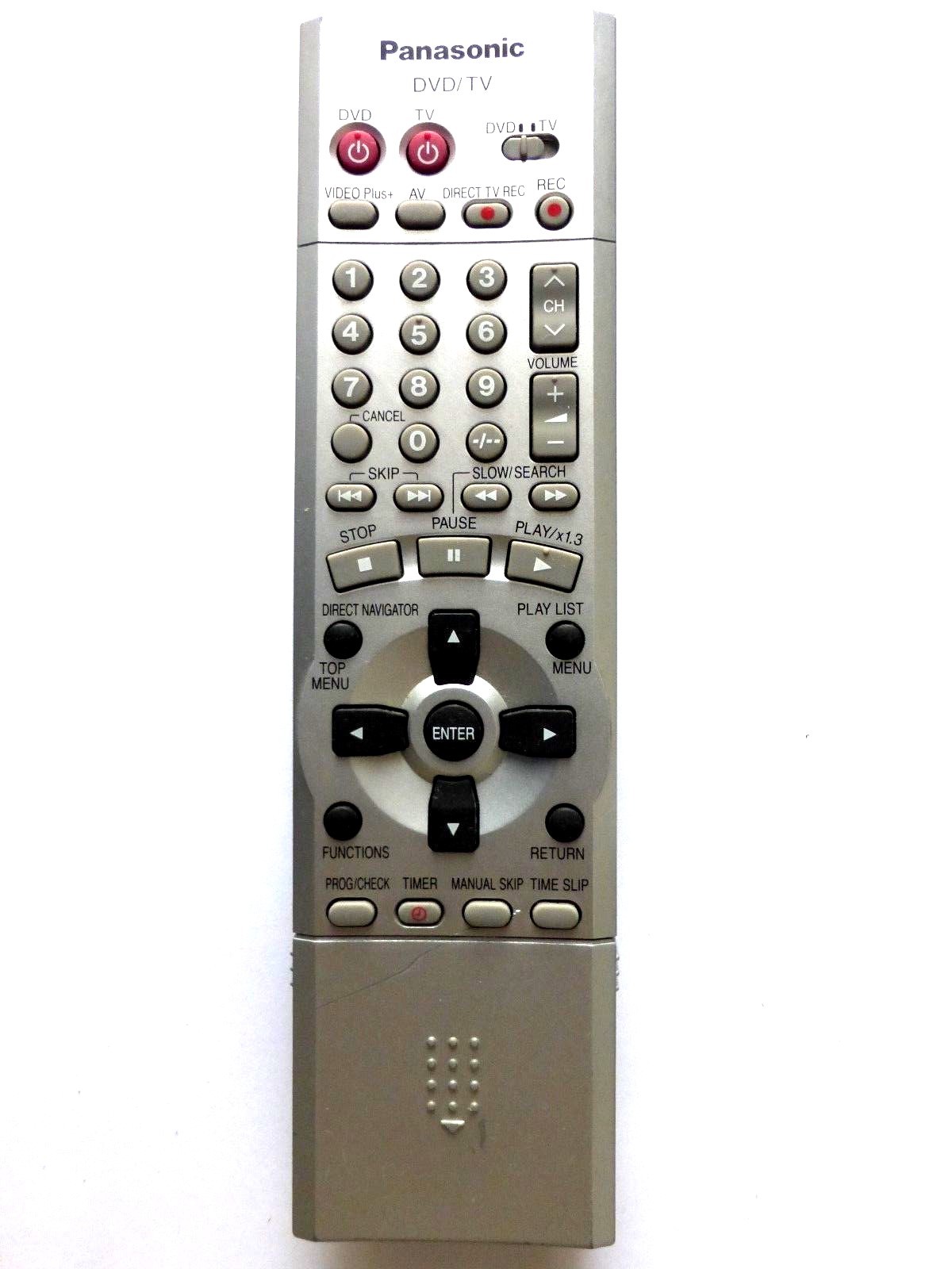 PANASONIC DVD RECORDER REMOTE CONTROL EUR7615KR0 for DMRE50EB DMRE50EBS ...
