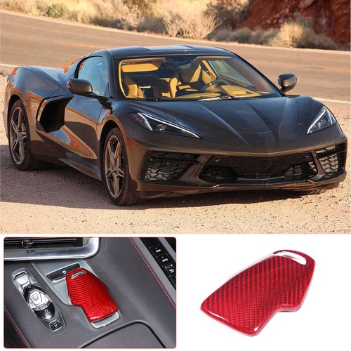 Carbon Fiber Sport Mode Switch Button Cover Trim For Corvette C8 2020 ...