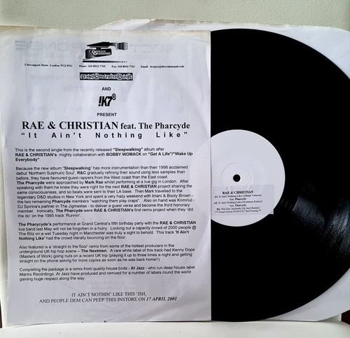 Rae & Christian & Da Pharcyde – It Ain't Nothing Like (Nextmen/Atjazz ...